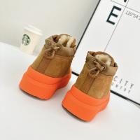 China Women Winter Snow Boots Wool Lining Waterproof Non-Slip TPR Sole Short Boots Size 35-40 for sale