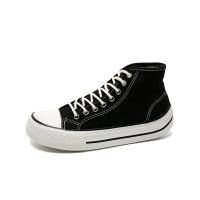 China Wholesale Triple Vulcanized High Top Canvas Shoes for Women EU 35-40 for sale