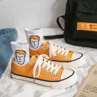 China Triple Vulcanized Canvas Shoes EU35-40 Women Low Top Breathable Casual Sneakers for sale