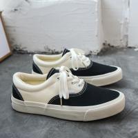 China Unisex Canvas Low Top Sneakers EU 35-44 Triple Vulcanized Casual Shoes for Daily Wear for sale