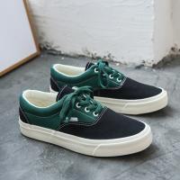 China Unisex Canvas Low Top Sneakers EU 35-44 Triple Vulcanized Casual Shoes for Daily Wear for sale