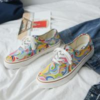 China Unisex Canvas Low Top Sneakers EU 35-44 Triple Vulcanized Casual Shoes for Daily Wear for sale