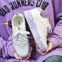 China Women Casual Canvas Sneakers Thick Sole 35-40 Size All-Match PU Upper Mesh Lining for sale
