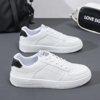 China Men's PVC Injection Casual Sneakers White Black Custom EU 39-44 EVA Sole Spring Autumn Winter for sale