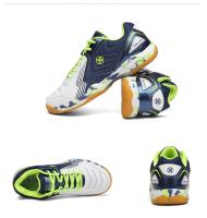 China Custom Anti-Slip Tennis Badminton Shoes Size 36-47 Breathable Mesh Microfiber Upper for sale