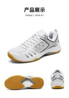 China Custom Tennis Badminton Shoes Anti-Slip Size 36-47 Breathable Mesh Microfiber Upper for sale