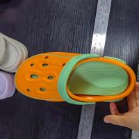 China Custom EVA Slippers with pumkim color for sale