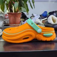 China Custom EVA Slippers with pumkim color for sale