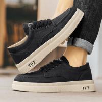 China Men's Genuine Leather Casual Sneakers Rubber Outsole Lace-Up Shoes Size 39-44 for sale