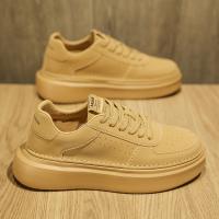 China OEM ODM Men's Casual Sneakers Microfiber Leather Rubber Outsole Size 39-44 for sale