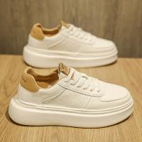 China OEM ODM Men's Casual Sneakers Microfiber Leather Rubber Outsole Size 39-44 for sale