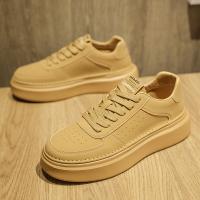 China OEM ODM Men's Casual Sneakers Microfiber Leather Rubber Outsole Size 39-44 for sale