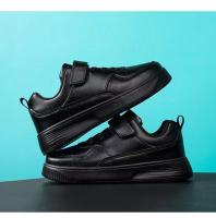 China Kids Leather Sneakers Non-Slip EVA Sole Boys Girls Casual Shoes Euro Size 26-40 for sale