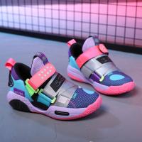 China Boys Basketball Shoes Kids Mesh Breathable Sneakers Professional Training Shoes Custom Size for sale