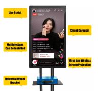 China Kinstone 65 inch LCD Shopping Live Streaming Remote Live Broadcast Video Machine for sale