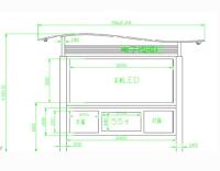 China Kinstone Outdoor 86 inch Multi screen combination Outdoor Digital Signage Floor Standing Touch Screen Kiosk for sale