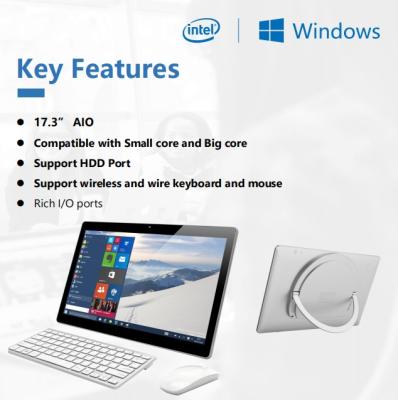 China Kinstone AIO-173N1A 17.3-inch 8+128G high definition business office home all-in-one machine for sale