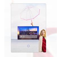 China Kinstone Wall Mount Smart Mirror For Bathroom Square Shape 600*800MM Digital Signage for sale