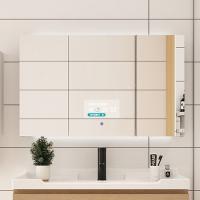 China Kinstone OEM 10.1 inch LCD Bathroom Mirror Wall mounted Bathroom Intelligent Smart Mirror for sale