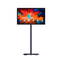 China Kinstone 32 inch all-in-one smart TV，All metal case,Atmosphere light 360° cardan wheel base for sale