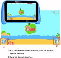China 070CH-D Kinstone 7 inch Kids Tablet with Parental Control,Lovely Android 11 Tablets PC Quad Core 2GB RAM 32GB ROM Dual Camera Google Certified WiFi Bluetooth 4.2 ages3-12 for sale