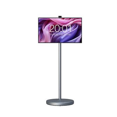 China Kinstone 27-inch IPS Smart TV with MTK 8183 Octa-Core Processor and Mobile Base with Adjustable Angles for sale