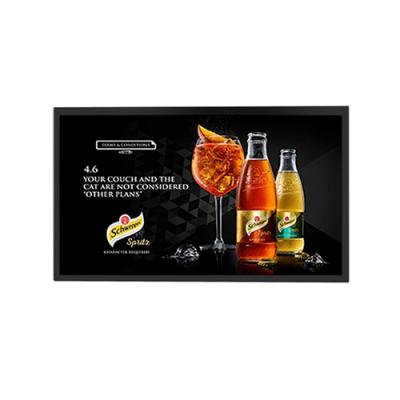 China Kinstone UHD 43'' inch Metal shell Wall mounted LCD Player for sale