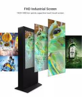 China Kinstone Outdoor 43 Inch Custom Advertising Lcd Kiosk Display Large Outdoor High Brightness screen for sale