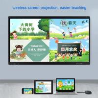 China Kinstone 65 inch Touch IFP Education UHD AIO Interactive Portable Whiteboard for sale