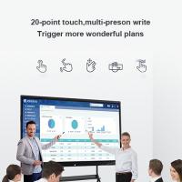 China Kinstone 65 inch Touch IFP Education UHD AIO Interactive Portable Whiteboard for sale
