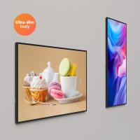 China 43‑Inch Zero‑Distance Wall‑Mounted Digital Signage Display, Commercial Wall‑Mount LCD Advertising Screen & Monitor for sale