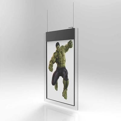 China 43‑Inch Suspended Digital Signage Display, Commercial Suspended LCD Advertising Screen & Monitor for sale