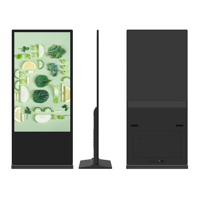 China 65‑Inch Vertical High‑Brightness Advertising Player (Capacitive‑Touch Compatible), Commercial Outdoor LCD Advertising Screen & Monitor for sale