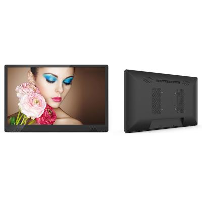 China 21.5-inch LCD monitor, wall-mounted commercial digital signage, electronic menu screen for catering, fitness interactive all-in-one machine with Wi-Fi & Android system for sale