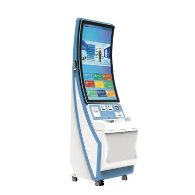 China 43-inch Hospital A4 Self-service Printing Kiosk, Supports Printing of Documents, Reports and Conference Files with Cashless Payment Function for sale