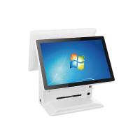 China 15-inch Dual-Screen Touch POS All-in-One PC, OEM Available, Ideal for Restaurant & Supermarket Checkout for sale