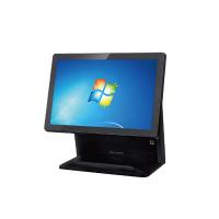 China 15-inch Dual-Screen Touch POS All-in-One PC, OEM Available, Ideal for Restaurant & Supermarket Checkout for sale