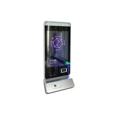 China 8 Inch Wall-mounted Face Recognition Access Control & Swing Turnstile, Card & Fingerprint All-in-One Attendance Machine System for sale