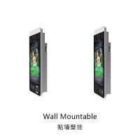 China 8 Inch Wall-mounted Face Recognition Access Control & Swing Turnstile, Card & Fingerprint All-in-One Attendance Machine System for sale
