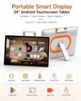 China Kinstone New Arrival 24 inch desktop portable touch tablet Android mobile TV for sale