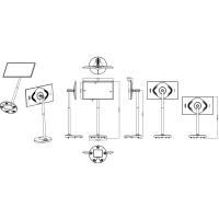 China Kinstone New Arrival 32 inch 2-in-1 Portable Smart Touch Screen, Desktop & Floor Stand Supported for sale