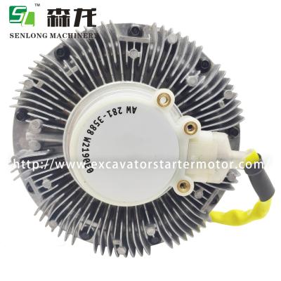 China Cooling system Electric fan Clutch  for  Suitable 324-0123,E320D E320D E320D for sale