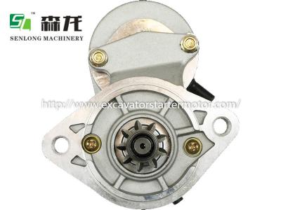 China Excavator Starter 1280005760 2810087316 2-3209-2W 1280005760 2810087316 2-3209-2W 1280005760 12V 9T 2.2KW Toyota Motor for sale