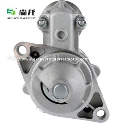China 1280005500 AM105575 211632077 18010N 12V 9T 0.6KW Kawasak Excavator Starter Motor for sale