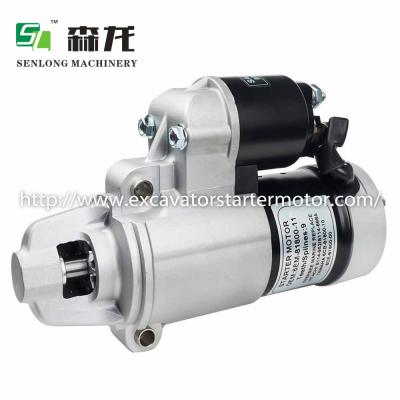 China 12V 9T 1.4KW CCW Excavator Starter Yacht Motor S114-888B 6CE-81800-01 for sale