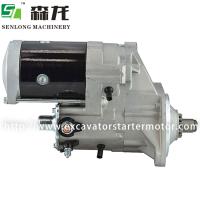 China 12V 4.0KW 11T Excavator Starter Hino / Nissan Motor 4280002510 4280002511 4280002830 281002920 281002921 281002921A for sale