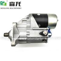 China 12V 2.5KW 10T Excavator Starter Denso Motor 1121767 1420539 1430535 1445590 3E7905 6T7001 6T7007 JS735 028000-0960 for sale