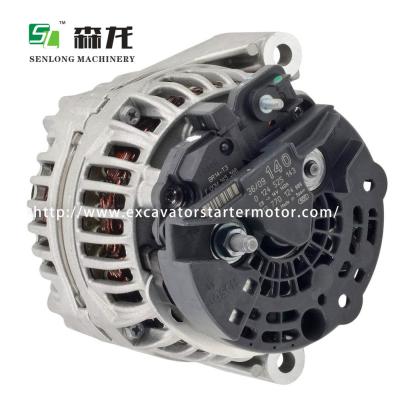 China Alternator 12V 140A Bosch Generator 1-5143-1W 12770124 CA1961IR 93184940 0124525143 1986A01160 CAL10384 CAL10384GS for sale