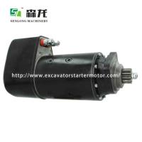China 24V 12T 9.0KW Excavator Starter Bosch Motor S0648S 0001510028 77726640D for sale