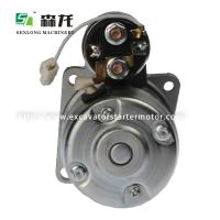 China 12V 0.85KW 10T Excavator Starter Mitsubishi Motor 0986014991 E7GZ11002A E8GY11002A E9BZ11002A E9JY11002A F0BZ10002A for sale